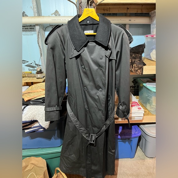 Jackets & Coats | Black All Weather Coat Lining Can Be Removed Or Worn ...